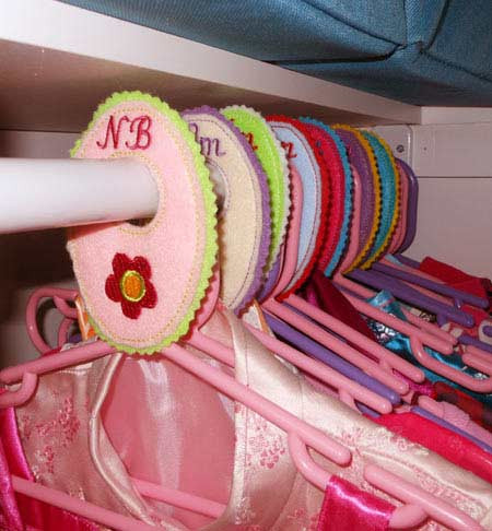 Sweet Closet Organizer Embroidery Machine Design SEt