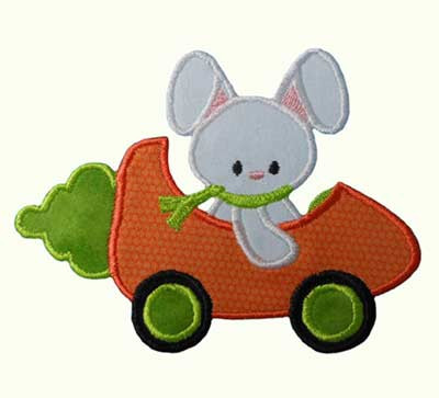 Felt Board Car Applique Design Set - Newfound Applique