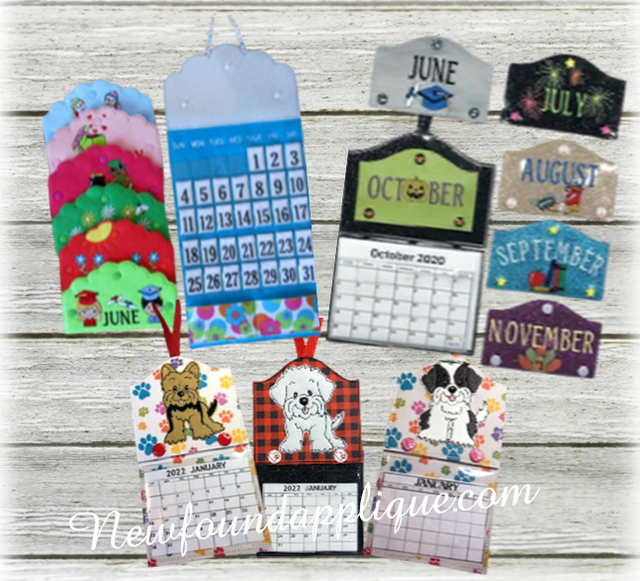 Calendars/Advents/Countdowns - Calendars - Newfound Applique