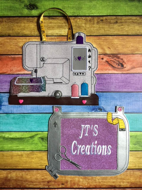 In The Hoop Embroidery Machine Door Sign Embroidery Machine Design ...