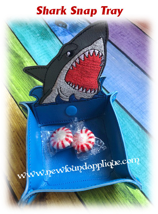 In The Hoop Sweet Heart Snap Tray Embroidery Machine Design Set ...