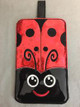 In the Hoop Lady Bug Phone Case Embroidery Machine Design - Newfound ...