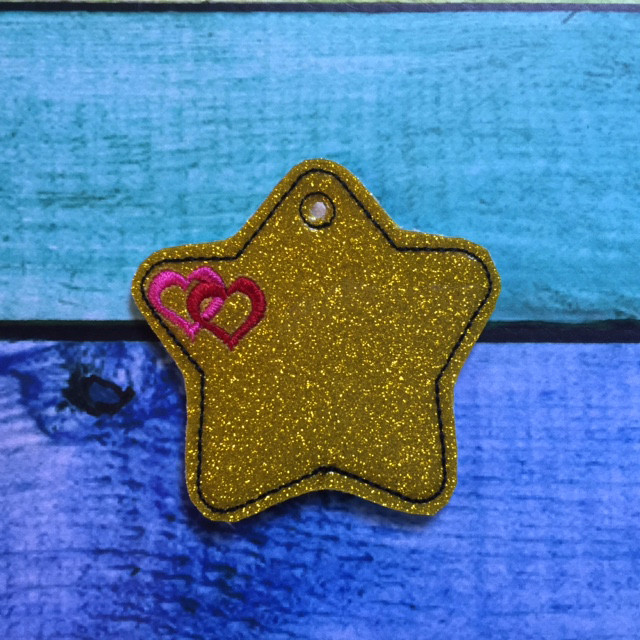 In The Hoop Dog Tag Embroidery Machine Design Set
