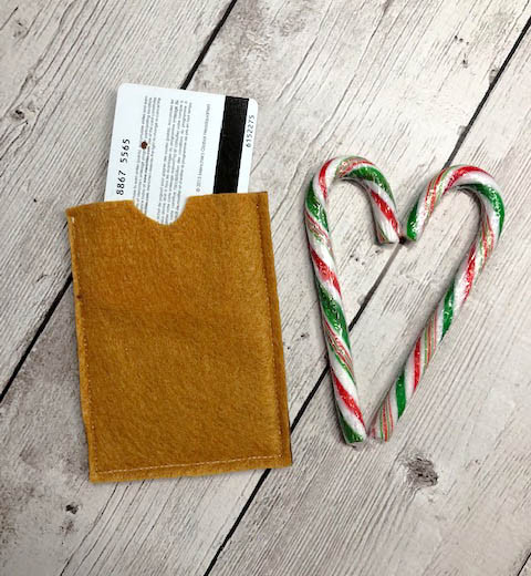 In the Hoop Christmas Pudding Gift Card Holder EMbroidery Machine ...