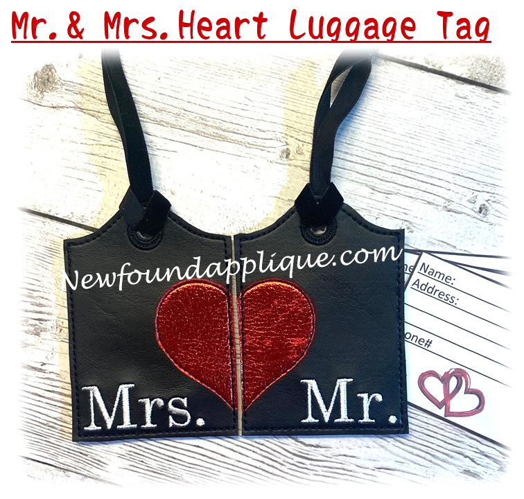 Lunch Box Name Tag Set for Embroidery - Personalized Tags