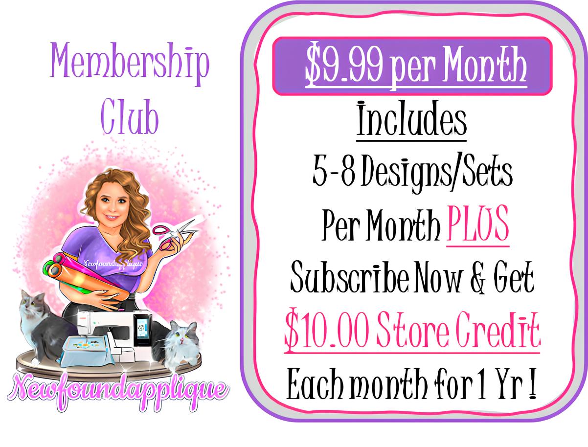 NEW Membership Club Subscription - Newfound Applique