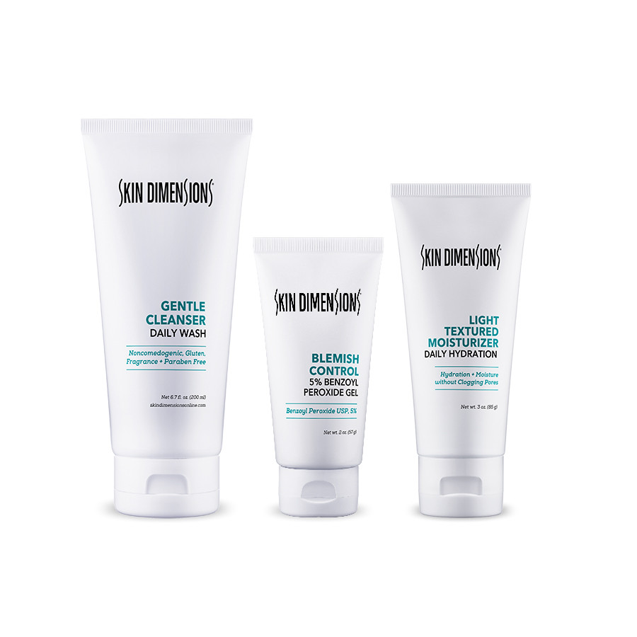 Skin Dimensions Acne Kit 5% - Skin Dimensions Online