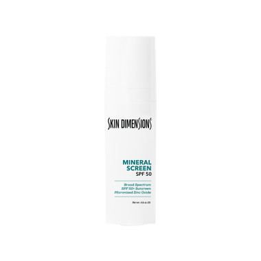 Skin Dimensions Mineral Screen SPF 50 - Deluxe Travel - Skin Dimensions ...
