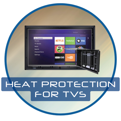 Weatherproof Outdoor TV Enclosure - The TV Shield