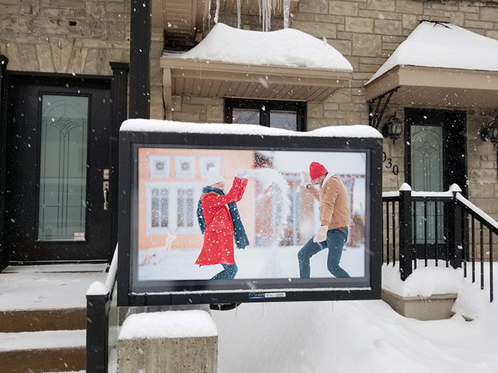 Weatherproof Outdoor TV Enclosure - The TV Shield