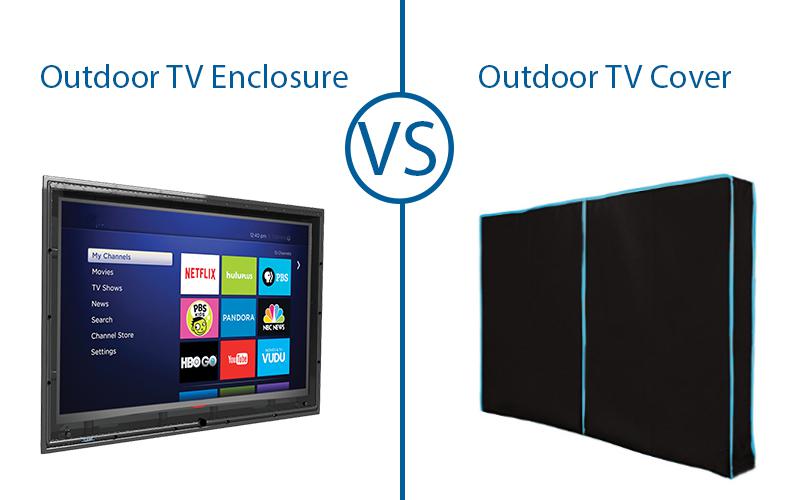 What Protects Best - An Outdoor TV Cover Or Outdoor TV? - The TV Shield