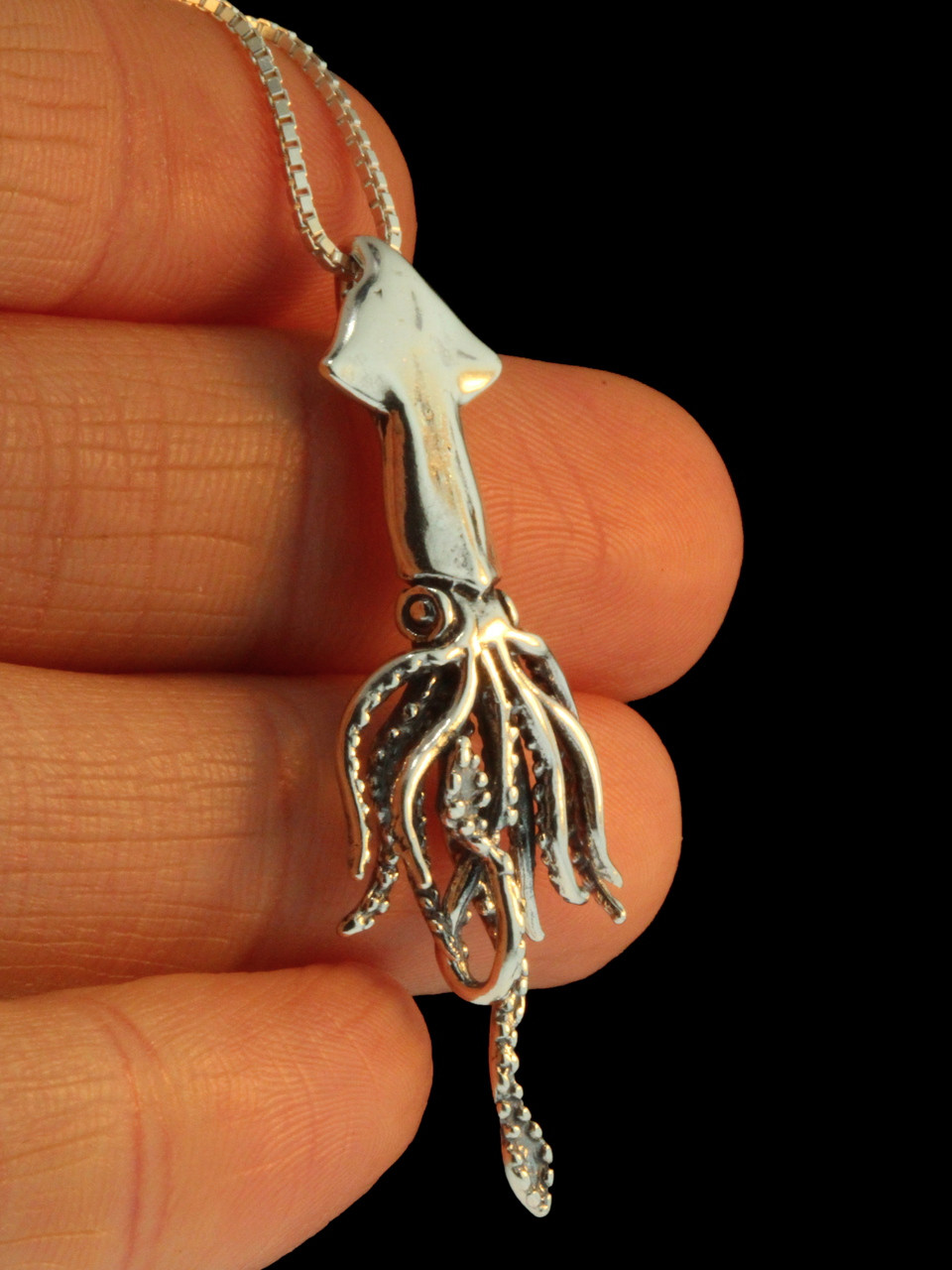 Squid-Kraken Charm Jewelry