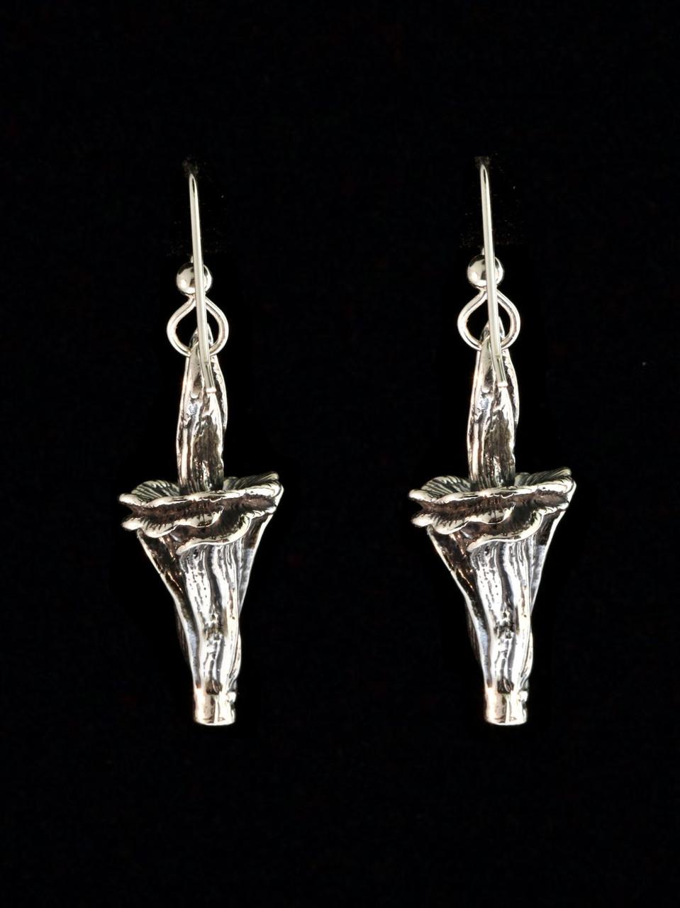 Corpse Flower Earrings - Silver - Marty Magic Store