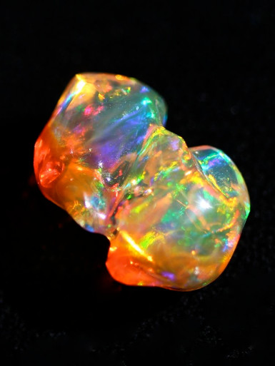 Neon Flash Mexican Fire Opal 6.5 cts Marty Magic Store