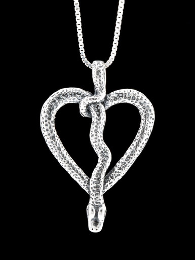 Love Python Pendant #9 - Silver - Marty Magic Store