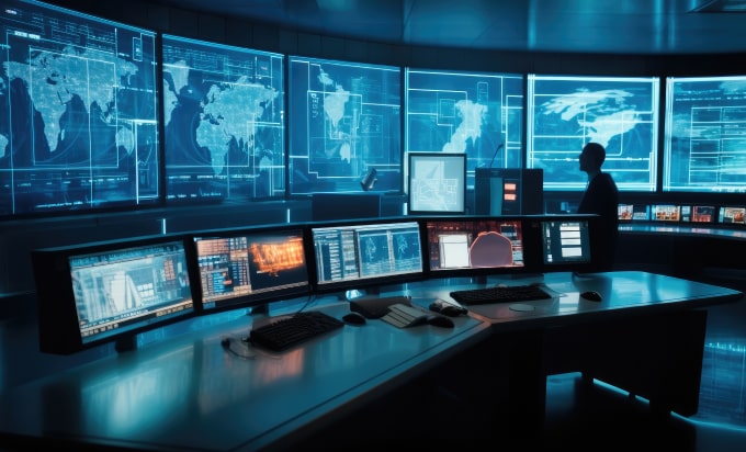 3-Tier Security Console Furniture for Single Operator - ImageVision ...