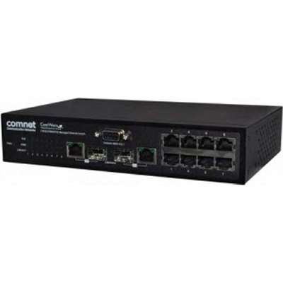 DeltaTechSol.com: Comnet CWGE2FE8MSPOE+ Comm Managed Ethernet Switch ...