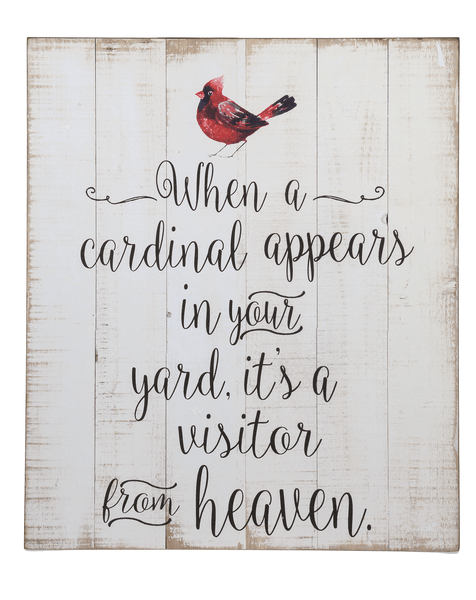 Bereavement Gifts - Memorial Cardinal Plaque | St. Jude Shop