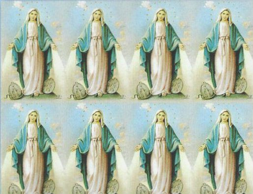 Personalized Miraculous Medal Prayer Cards – 8-Up Sheets - St. Jude ...