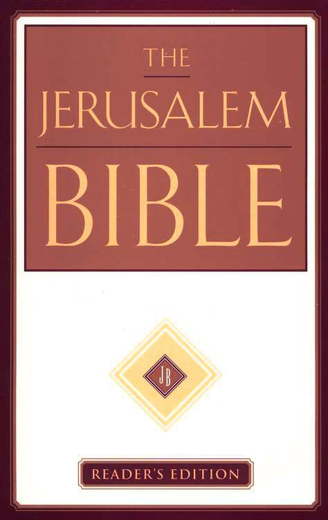 The Jerusalem Bible - Reader's Edition - St. Jude Shop, Inc.