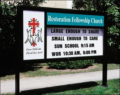Church Sign - Signature - St. Jude Shop, Inc.