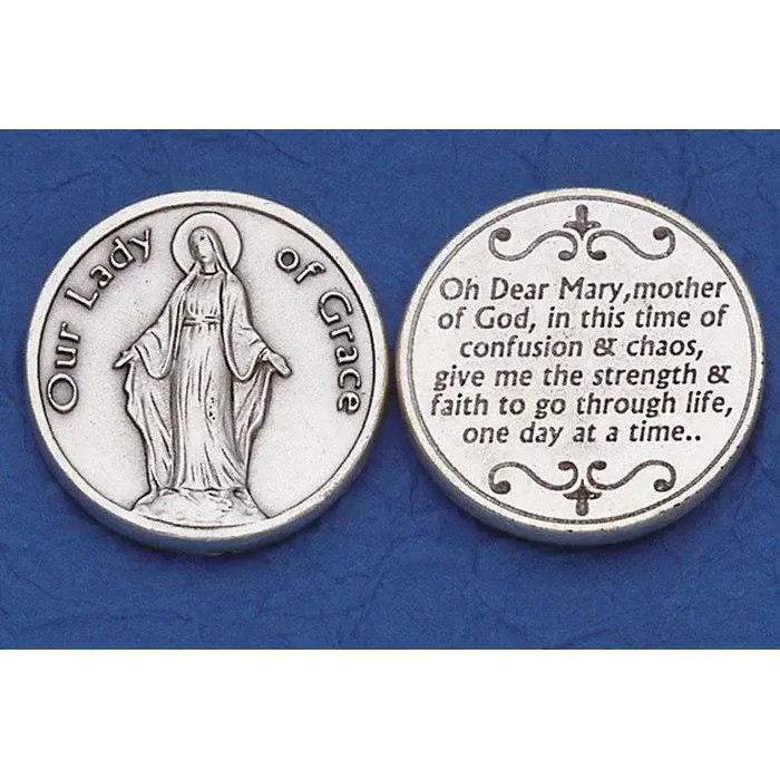 Our Lady of Grace Pocket Token - St. Jude Shop, Inc.