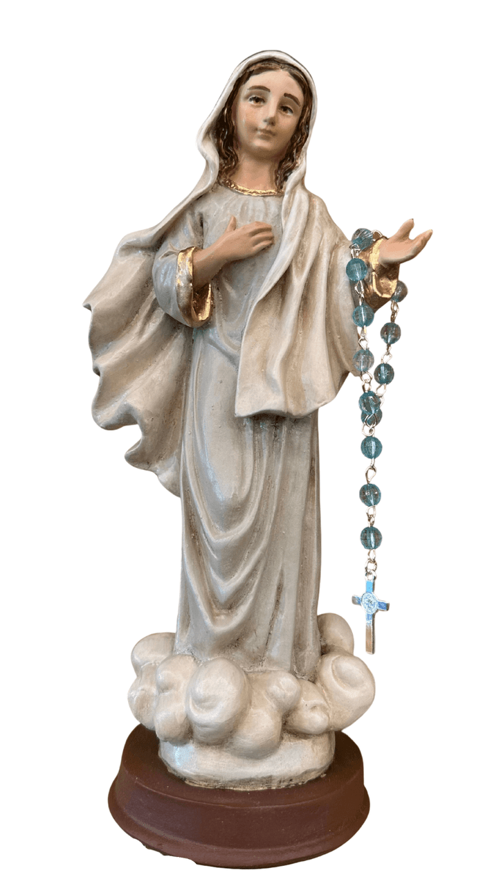 Our Lady of Medjugorje Statue by Liscano - St. Jude Shop, Inc.