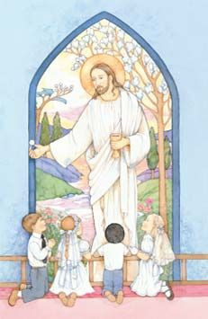 First Holy Communion Bulletin - Christ with Children - St. Jude Shop, Inc.