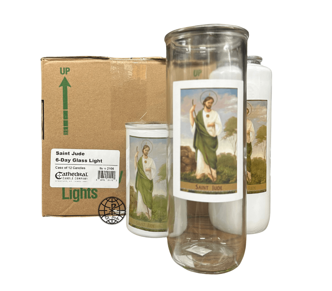 Sacred Images Reusable Glass Globe - Case Only - St. Jude Shop, Inc.