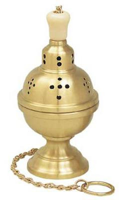 Censer and Boat K101 - Elegant Church Incense Set