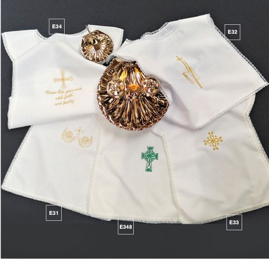 Baptism Garments - Misto Cotton - St. Jude Shop, Inc.