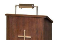 Elegant Pulpit Lectern 520 - Functional Church Design