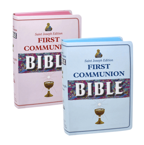 St. Joseph Edition - New Catholic Bible - First Communion Bible - St ...