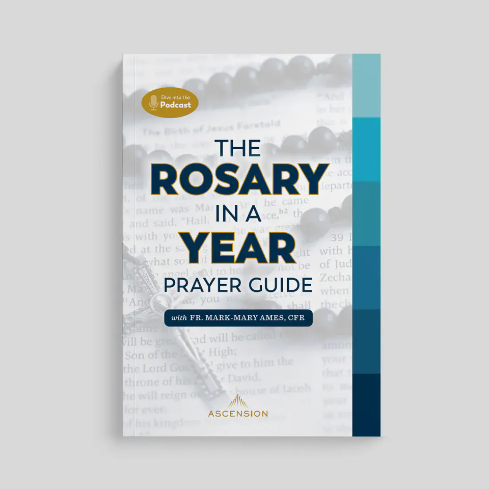 The Rosary in a Year Prayer Guide by Fr. Mark-Mary Ames CFR - St. Jude ...