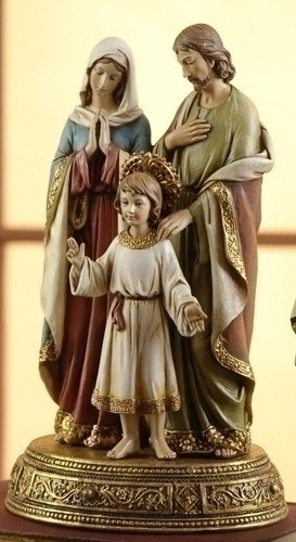 Holy Family Statue; Heavenly Protectors - 11" - St. Jude Shop, Inc.