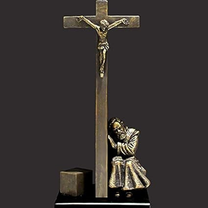 Padre Pio "I Absolve You" Miniature by Timothy Schmalz - St. Jude Shop ...