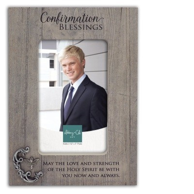 Confirmation Frame with Metal Accents - St. Jude Shop, Inc.