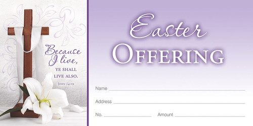 Easter Offering Envelope - John 14:19 - St. Jude Shop, Inc.