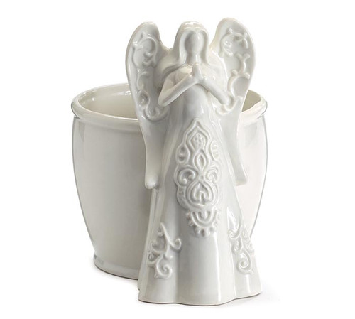 Porcelain Angel Planter Figurine - St. Jude Shop, Inc.