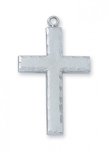 Scalloped Edge Cross Pendant - St. Jude Shop, Inc.