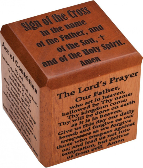 Catholic Prayer Cube - Basic Prayers - St. Jude Shop, Inc.