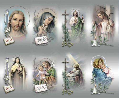 Assorted Subjects Prayer Cards - M-300-B - St. Jude Shop, Inc.