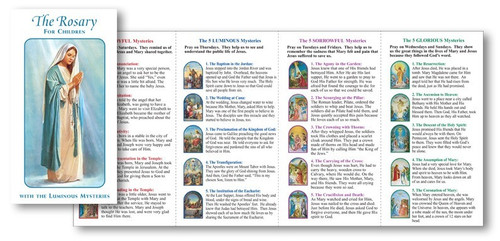 The Rosary for Children Pamphlet - St. Jude Shop, Inc.