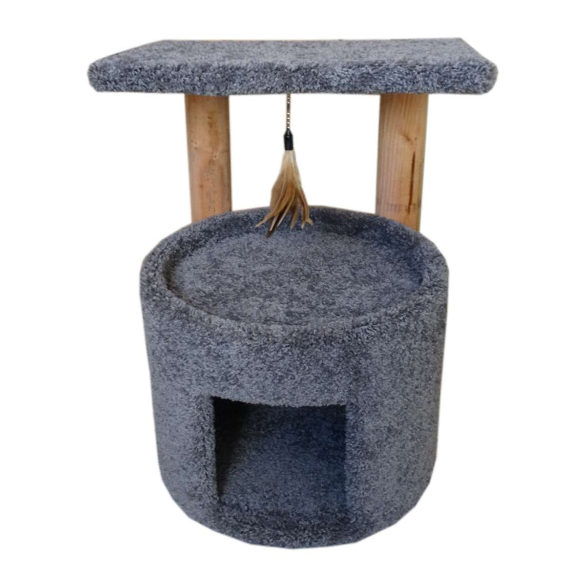 24" Premier Cat Sleeper — Solid Wood Elevated Cat Bed & Lounger