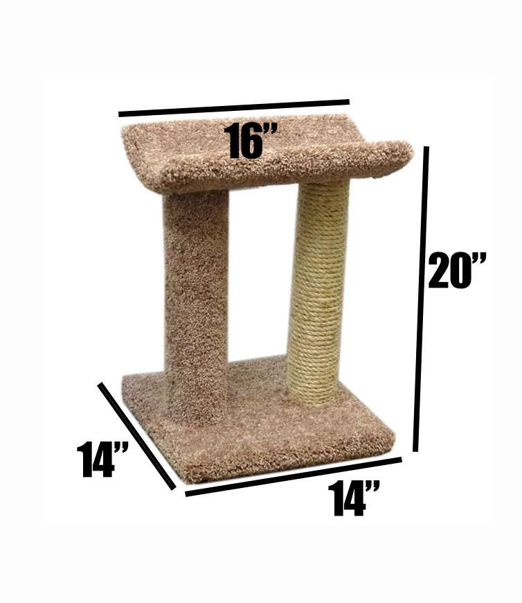 New Cat Condos - Premier Sisal Rope Scratch Post