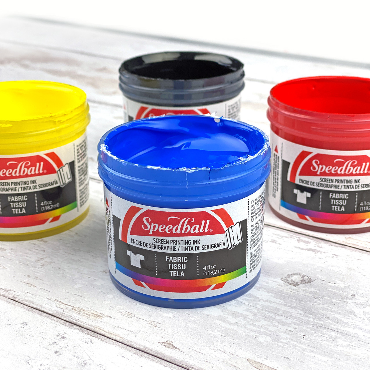 Speedball Opaque Fabric Screen Printing Ink | Ikonart Custom Stencils