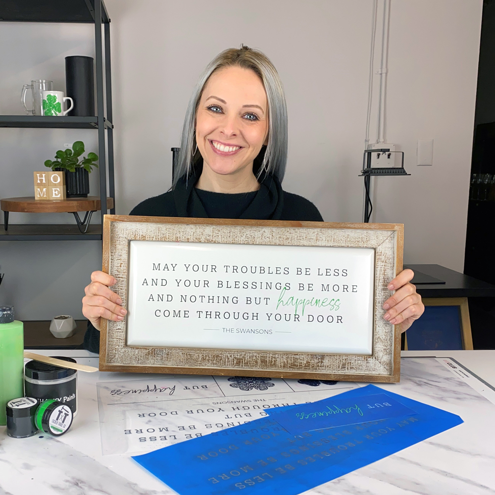 Tip for Stenciling Multiple Colors - Ikonart Stencil