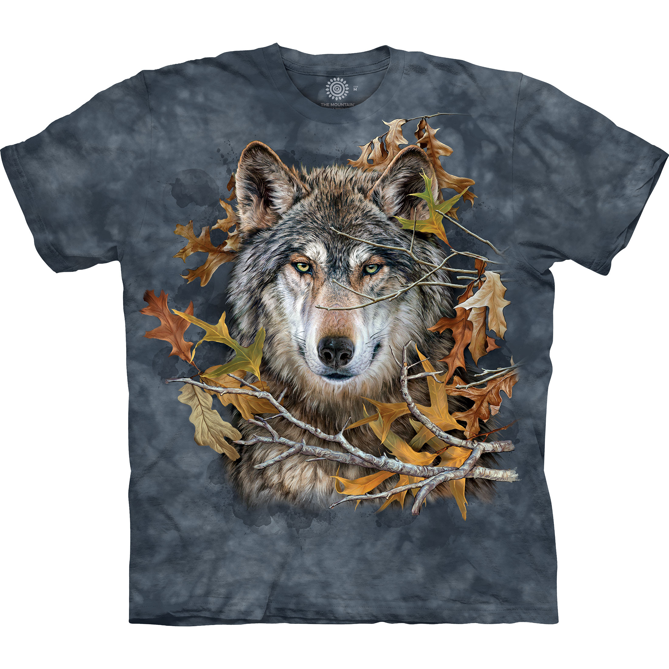 Wolf Couple Sunset Classic Cotton T-Shirt Tee