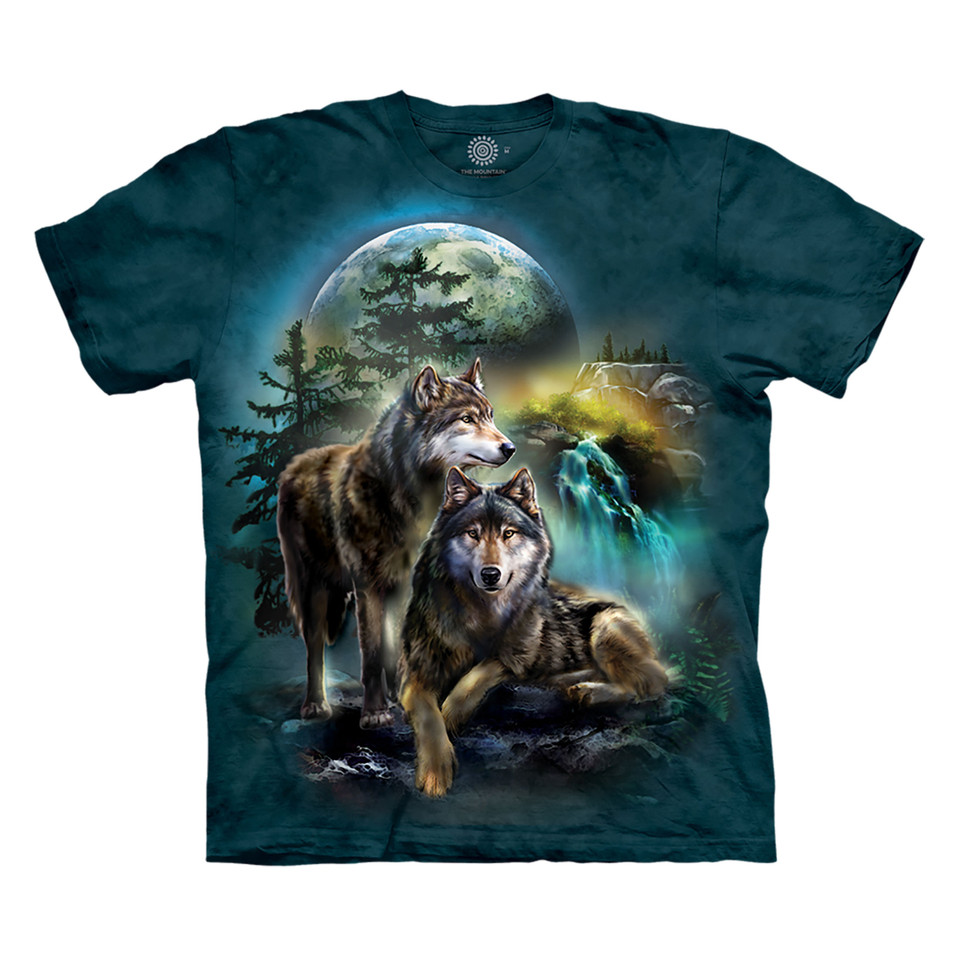 Native Wolf Spirit Classic Cotton T-Shirt Tee
