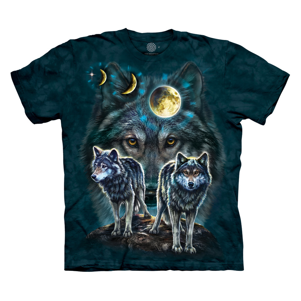 Patriotic Wolves Classic Cotton T-Shirt Tee